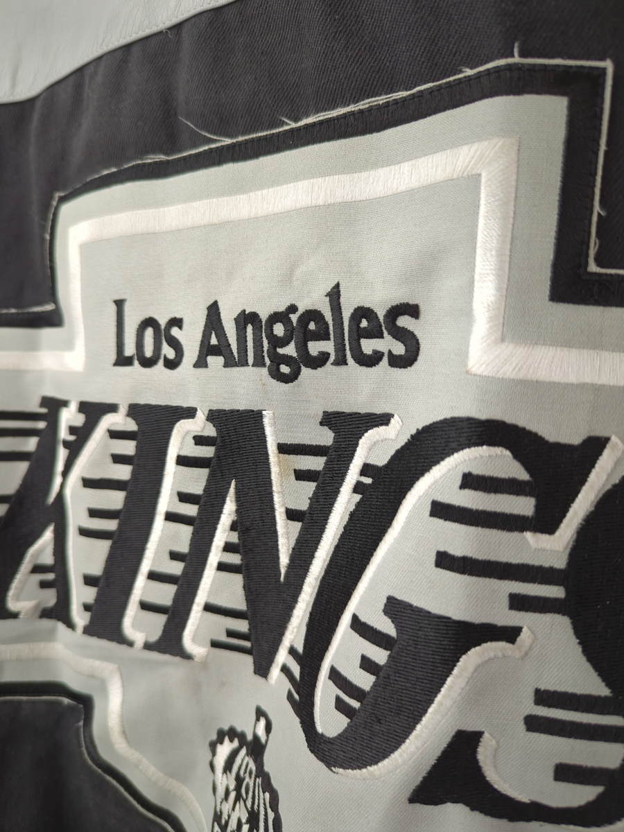 VTG 1990s JEFF HAMILTON x LOS ANGELES KINGS Mens Sz L Jacket VTG 1990s JEFF HAMILTON x LOS ANGELES KINGS Mens Sz L Jacket