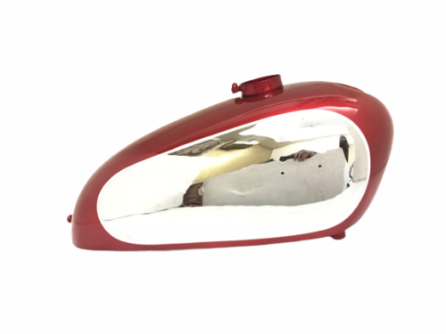 Gas Tank For Matchless G12 Competition In Cherry Paint & Chrome | eBay