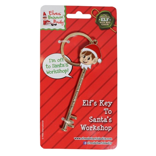 Christmas Elf Behavin' Badly Elf Accessories - Santa's Workshop Key | eBay