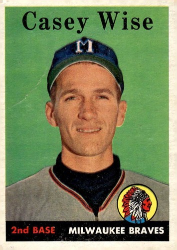 1958 Topps Set-Break #247 Casey Wise VG-FAIR *RASCOCARDS* | eBay
