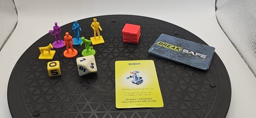 Break the Safe Dice & Figures & Cards Board Game Parts Pieces ...