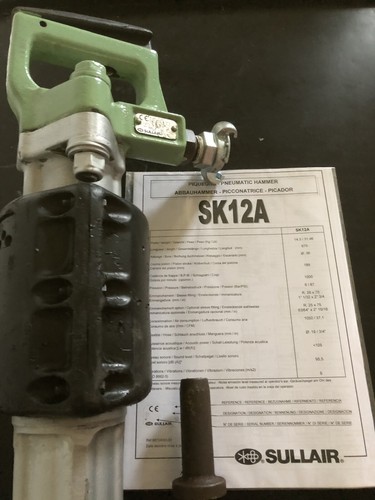 Sullair SK12A Pneumatic Pick Hammer - Black/Green for sale online | eBay
