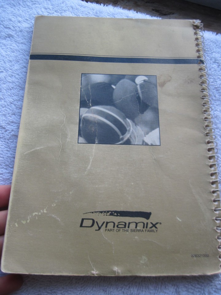 Front Page Sports Football Pro Spiral Bound PC Game Play Reference ...