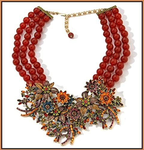 SIGNED HEIDI DAUS BREATHLESS CRYSTAL NECKLACE SPECTACULAR SHOWSTOPPER ...