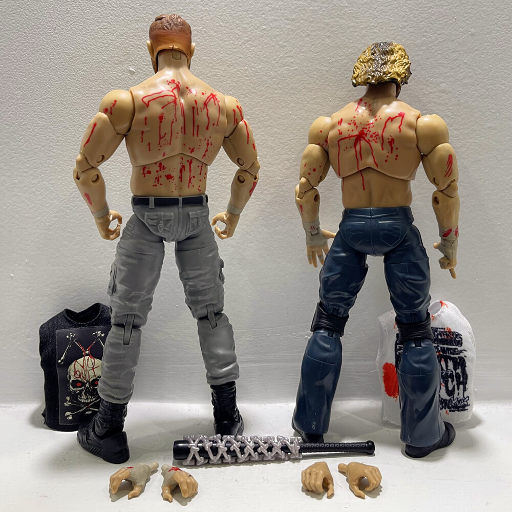 Blood & Guts Death AEW Jon Moxley Kenny Omega Elite Wrestling Action ...