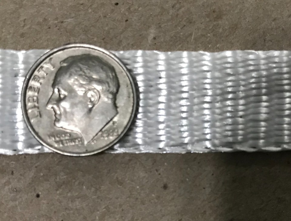 5/8" x 100' Pull Line Flat Tree Tie Rope Strap Cable Mule Bull Tape ...