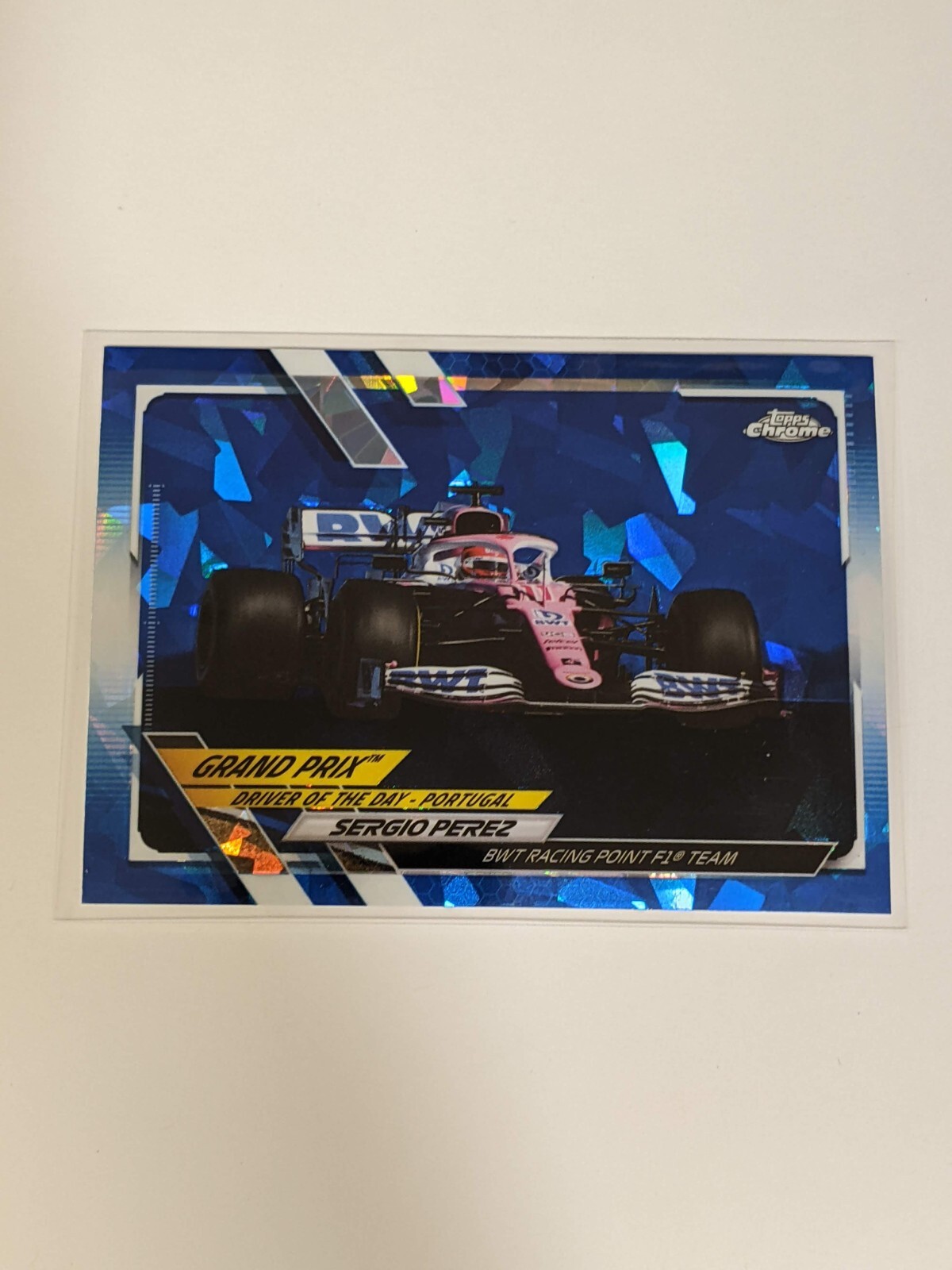 2021 Topps Chrome Sapphire Formula 1 Sergio Perez Sapphire #160 | eBay