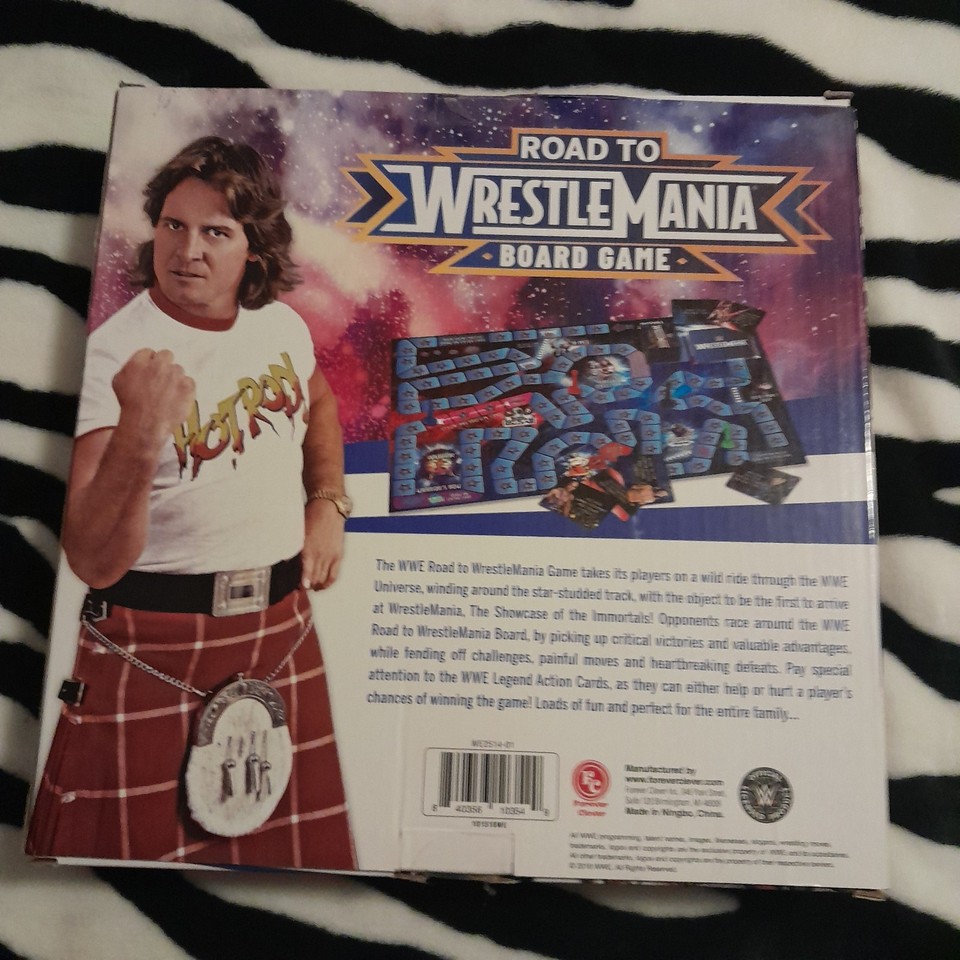 2018 WWE Road to Wrestlemania Board Game WWF Legends Cards NEW ...