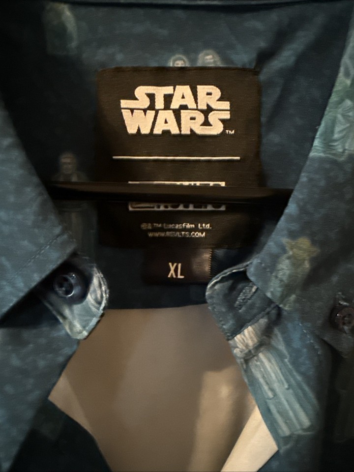 RSVLTS Men’s Vintage Star Wars Force Ghosts Shirt XL | eBay
