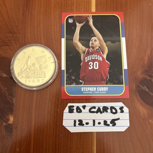 2009-10 Stephen Curry Davidson 86 Fleer Version Rookie Card | eBay