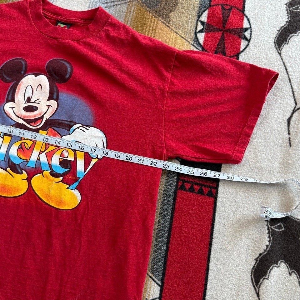 Vintage 90s Mickey Mouse Disney T-Shirt Size XL Mickey Unlimited ...
