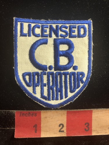 Vintage LICENSED CB OPERATOR Cut-edge Patch 99K9 | eBay