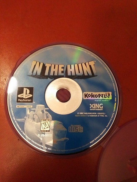 In the Hunt (Sony PlayStation 1, 1995) for sale online | eBay