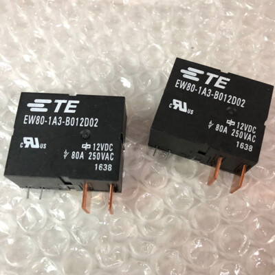 5PCS TYCO EW80-1A3-B012D02 Power Relay 12VDC 4Pin 80A 250VAC | eBay