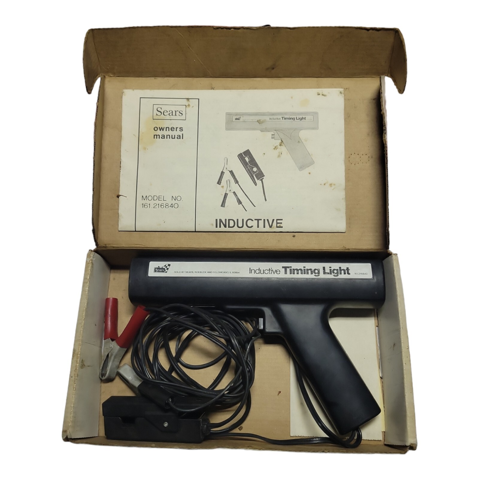 Vintage Sears Inductive Clamp On Timing Light 21684 For 12 Volt Systems ...