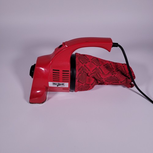 Dirt Devil Model 103 Hand Held Vacuum Cleaner - Red Tested Vintage | eBay