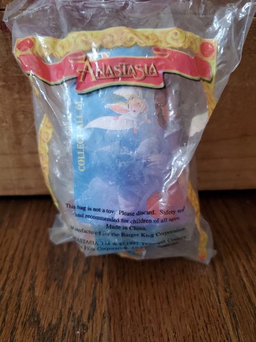Vtg NEW 1997 Anastasia Burger King Toy - Collision Course Dimitri Train Car | eBay