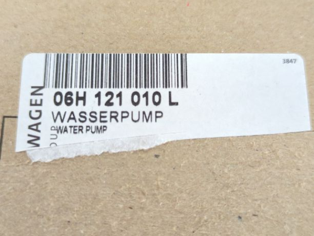New OEM genuine VW Audi 2.0 gas turbo Water Pump 2009-2017 models 06H ...