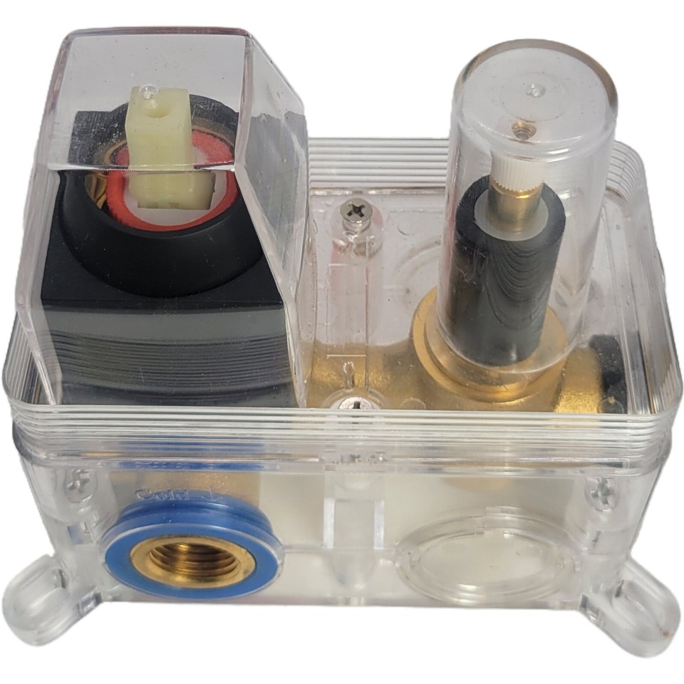 Embather Bathroom Shower Faucet Rough In Valve SS Stainless Steel 4-Way ...