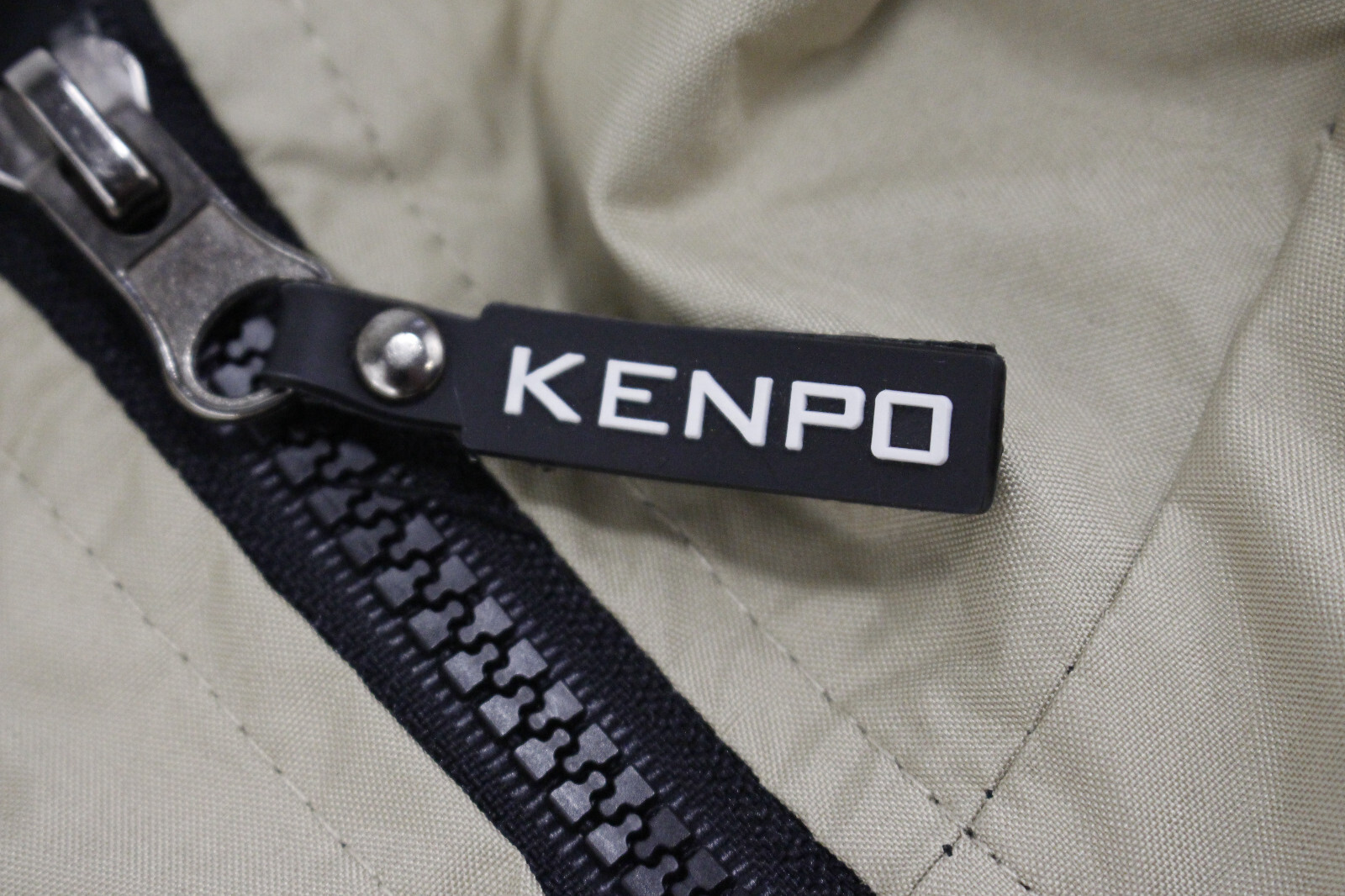 Kenpo Holiday World Theme Park Jacket Men's Sz L Beig… - Gem