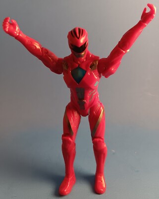 Mighty Morphin Power Rangers Red Ranger Action Figure 5 in SCG P.R ...