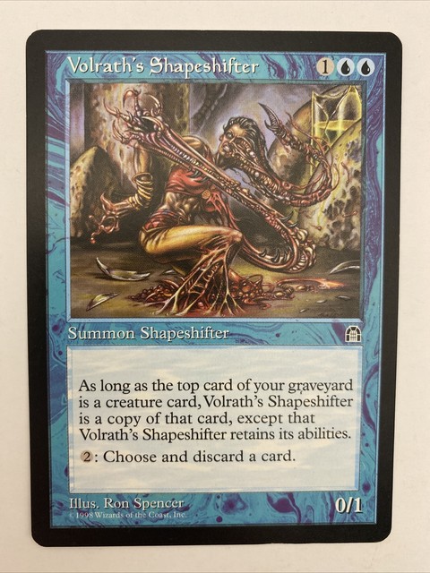 MTG Volrath's Shapeshifter Stronghold 48/143 Regular Rare for sale ...