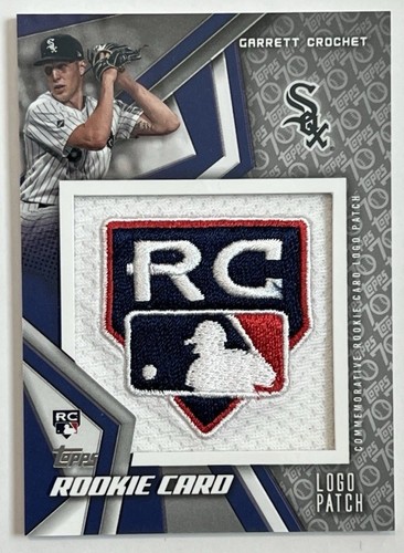 SSP /70 2021 Topps Garrett Crochet RC Logo Patch Relic /70 Platinum ...
