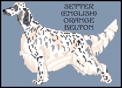 POINTER & SETTER COUNTED CROSS STITCH PATTERNS | eBay