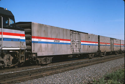 1994 Amtrak Mail Car #1447 - Orig 35mm Railroad Slide | eBay