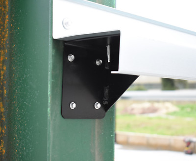 Metal Purlin Cleat Bracket Heavy Duty 100mm x 120mm Building Barn ...