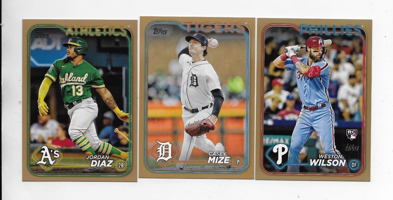 2024 Topps SERIES 2 GOLD PARALLEL /2024 LOT OF 16! NO DUPLICATES! | eBay