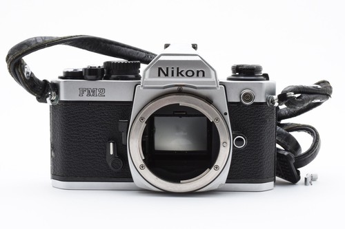[Good] Nikon New FM2 FM2N Silver 35mm SLR Film Camera Body F Mount ...
