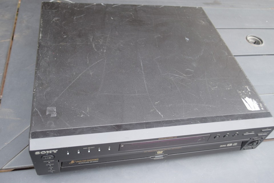 Sony DVP-NC665P 5 Disc CD/DVD Player Changer Carousel No Remote Tested ...