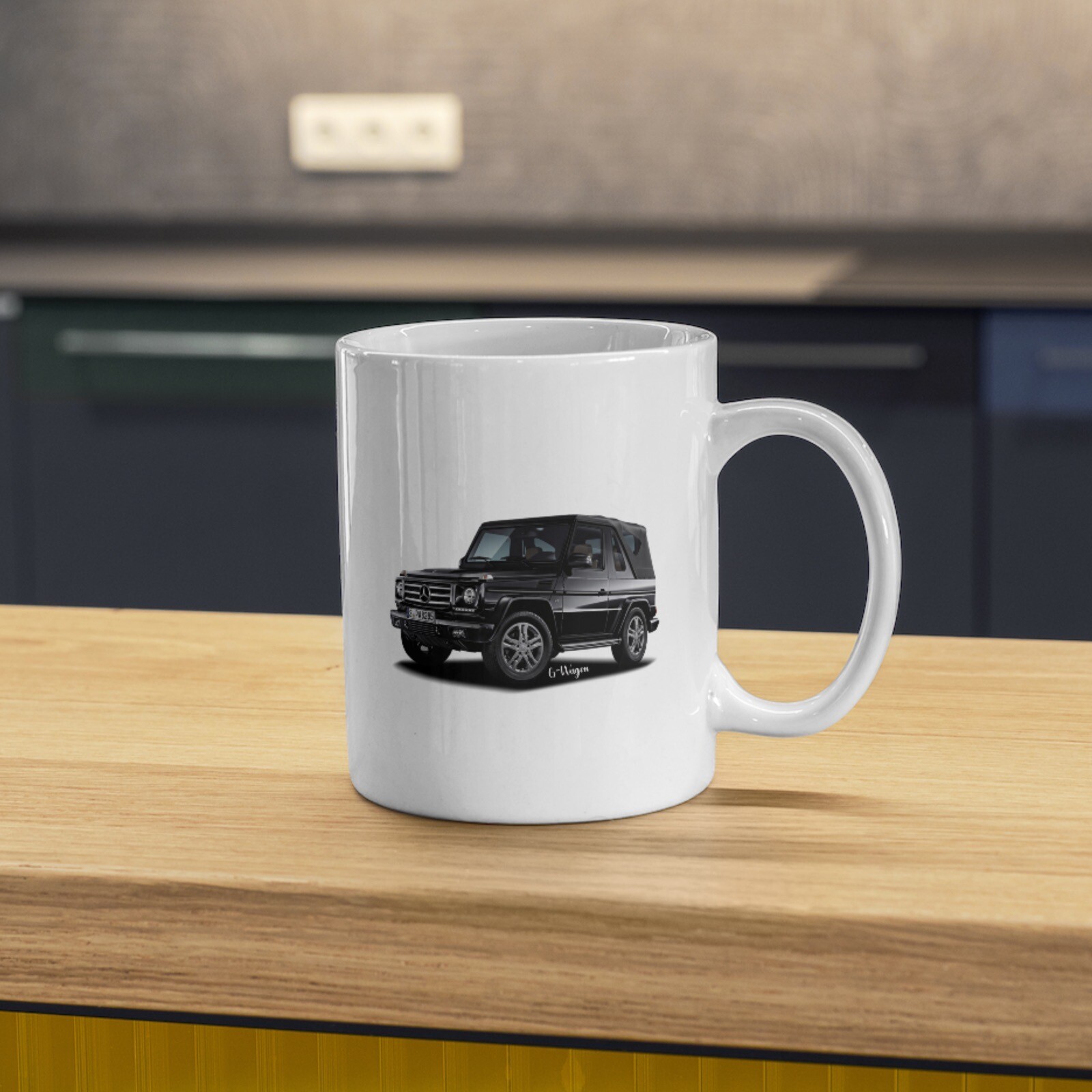 Mercedes G Wagon 11oz Coffee Mug Mercedes AMG Print Design With Gift ...
