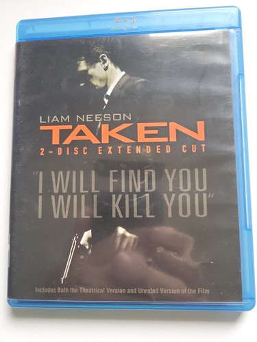 Taken (Blu-ray Disc, 2009, 2-Disc Set, Extended Cut) per-owned | eBay