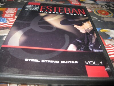 Esteban Master Series Complete Instructional Lesson Steel String Guitar ...