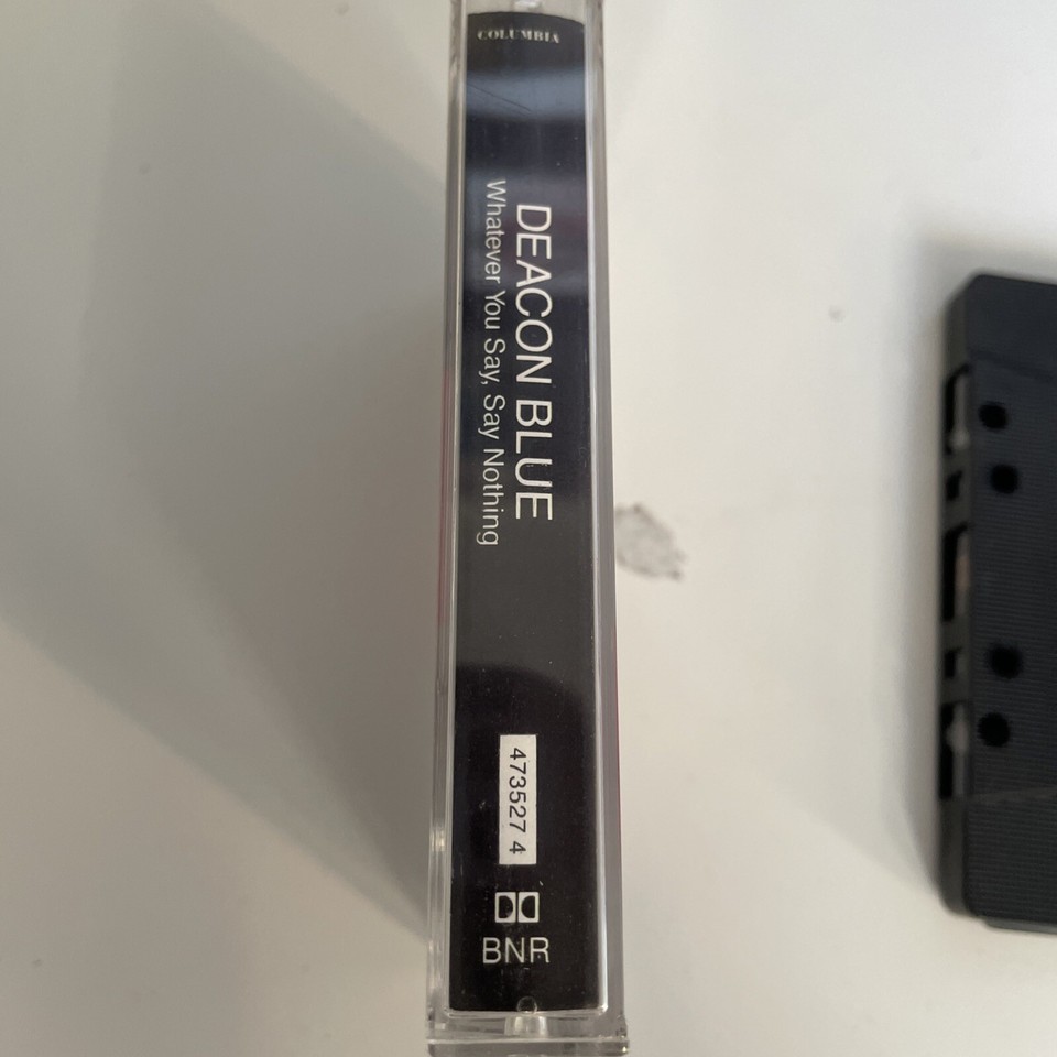 Deacon Blue, Whatever You Say, Say Nothing, Cassette Tape Tested ...