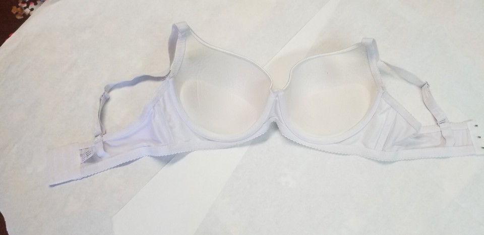 White Pushup Bra 36 DD, underwire, by Ma Mia | eBay