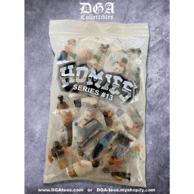 HOMIES SERIES 13 - ZIPLOC BAG OF 1 COMPLETE SET OF 24 FIGURES | eBay