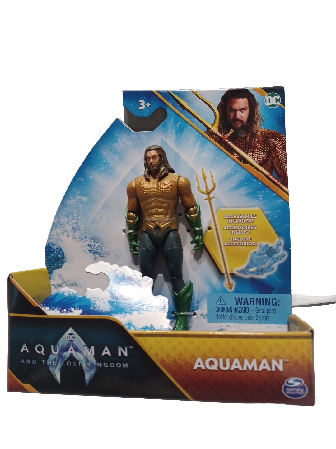 Spin Master DC Aquaman & The Lost Kingdom Aquaman 4" Action Figure Free ...