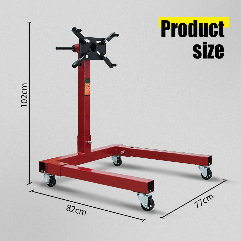 Engine Gearbox Support Stand 1250 lbs 560kg 0.56T Heavy Duty Swivel ...