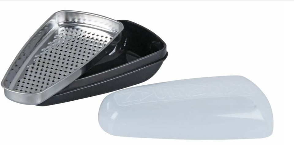 Parmesan Cheese Grater with Container Freshness Box, Parmesan Slicer UK ...