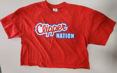 Los Angeles Clippers T Shirt Short Clipper Nation Playoffs Size XL NBA ...