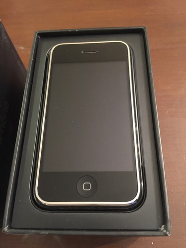 Original Apple iPhone 1st Generation 8GB Black AT&T Original Box ...