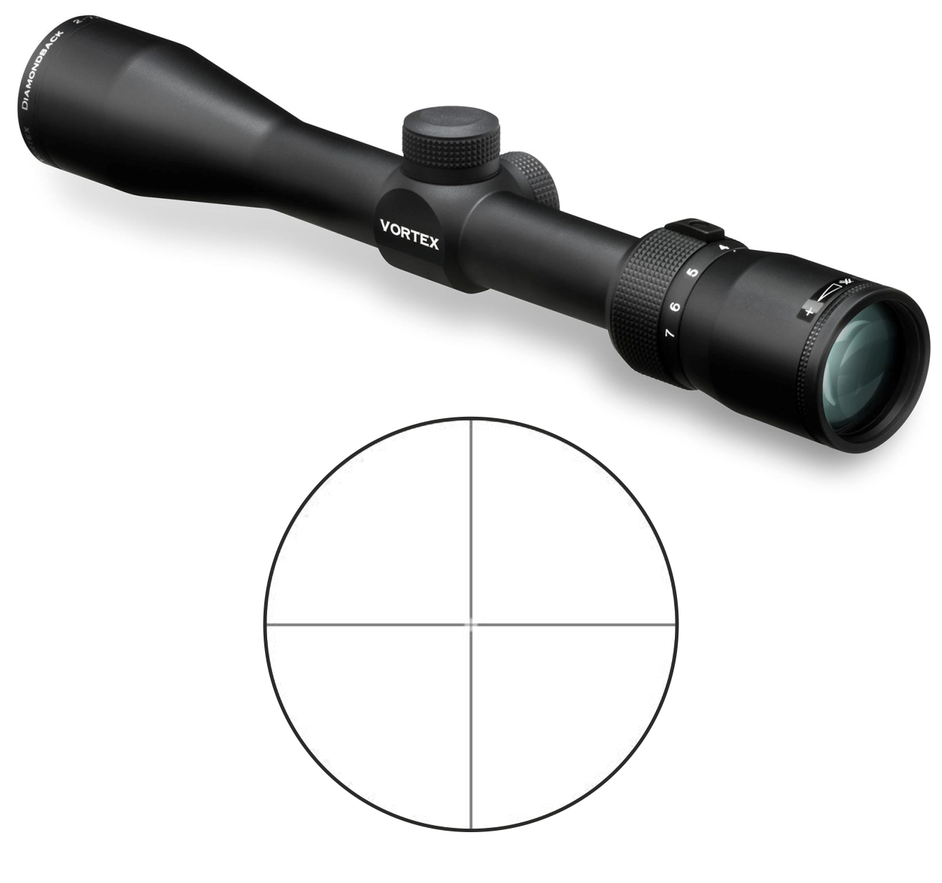 Vortex 2-7x35 Diamondback Rifle Scope for sale online | eBay