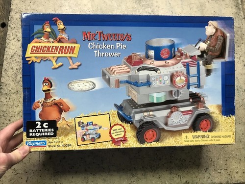 New Vintage 2000 PLAYMATES DreamWorks CHICKEN RUN MR TWEEDYS CHICKEN ...