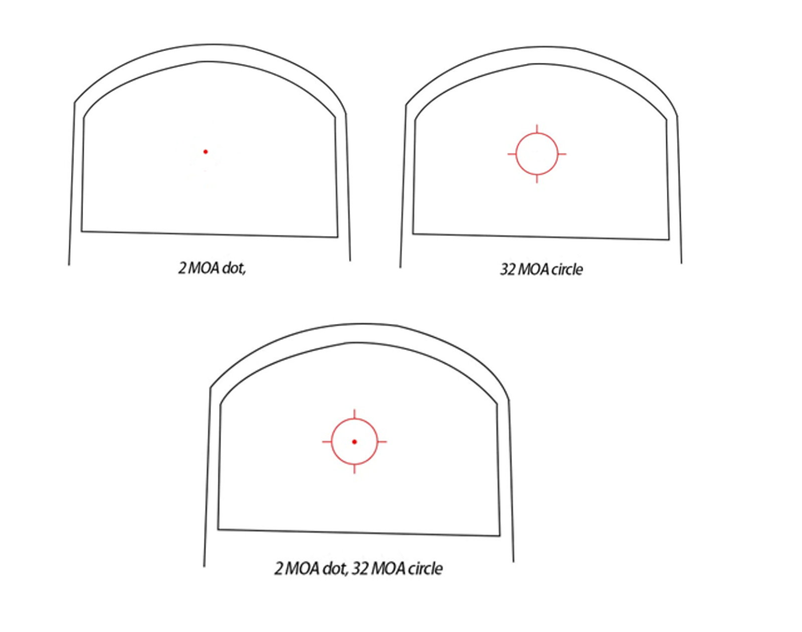 ADE RD3-015 PRO Zantitium Shake Awake+Multi Reticle Red Dot for Glock ...