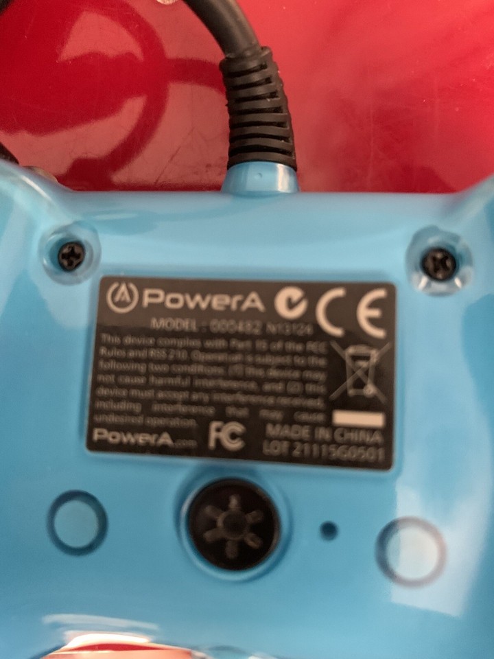 Skylanders Power A Mini Wired Xbox 360 Blue Controller Works great ...