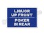 *Aluminum* Liquor Up Front Poker In The Rear 8" x 12" Metal Novelty ...