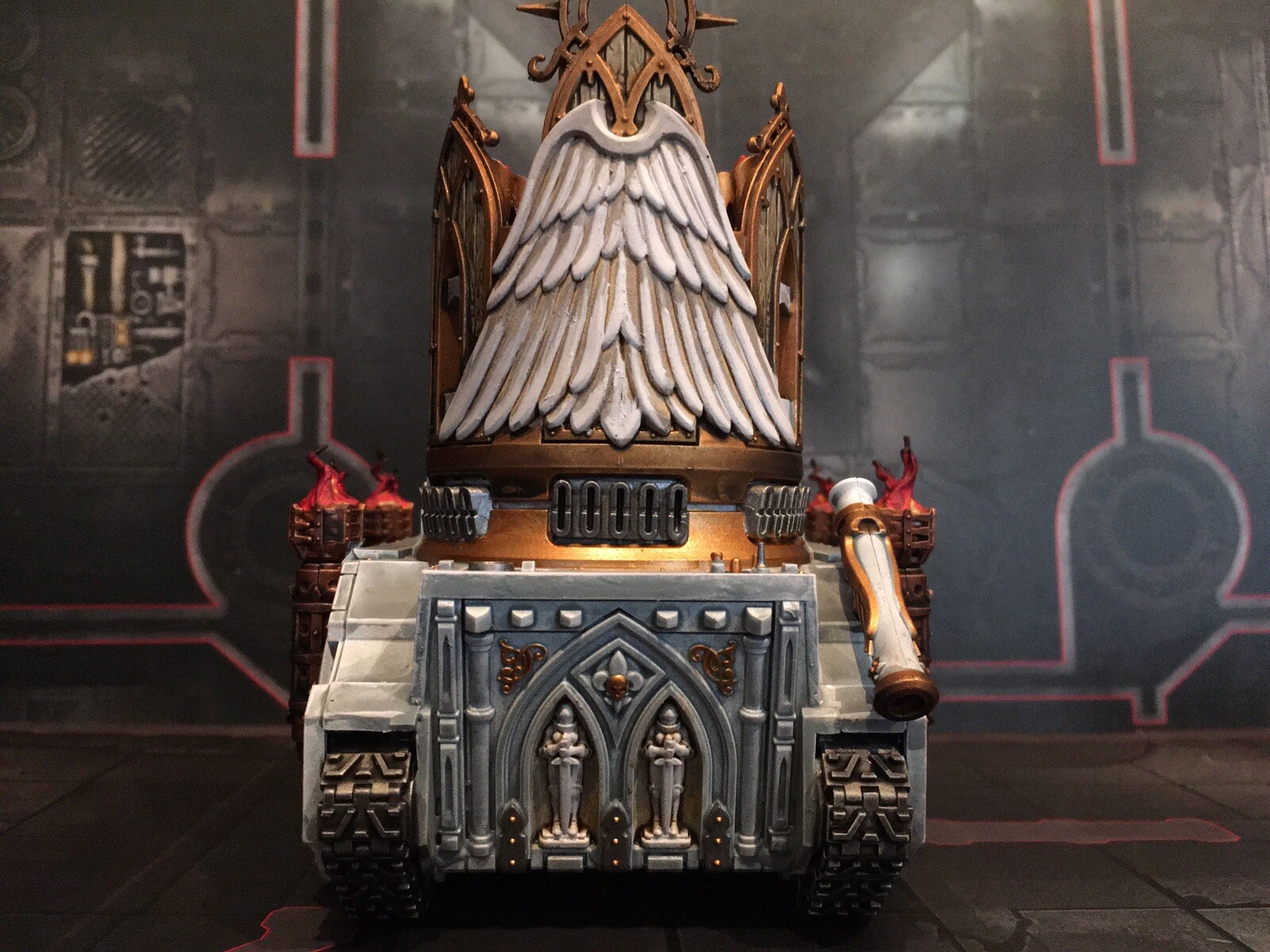 WHMS Exorcist Tank Sisters Of Battle painted Commission Warhammer 40k ...